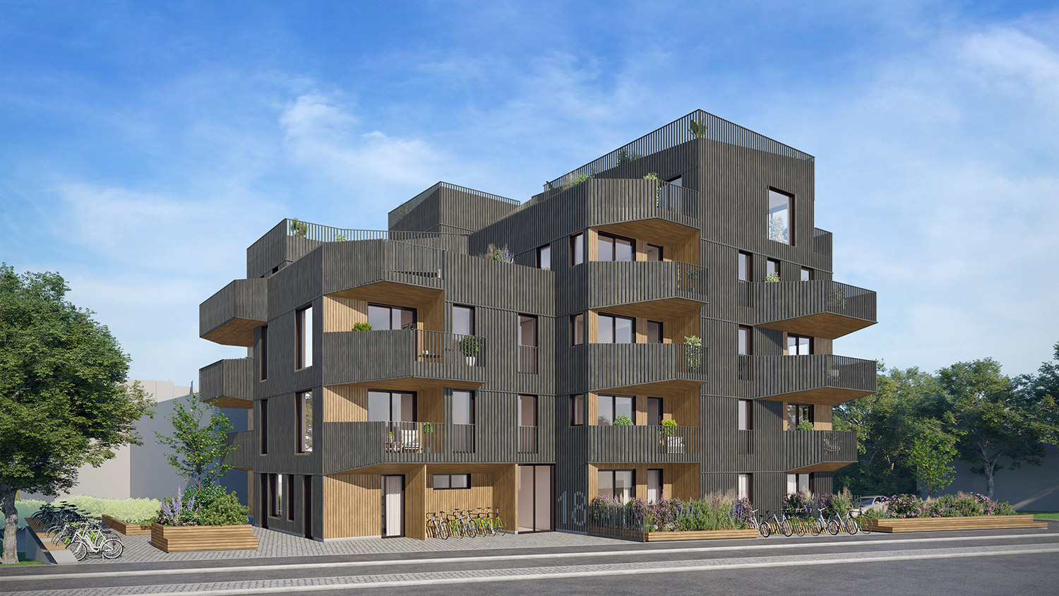 Appartement block St. Olavs vei – Oslotre